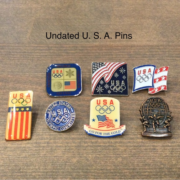 Aminco | Other | 7 Olympic Collectible Pins | Poshmark